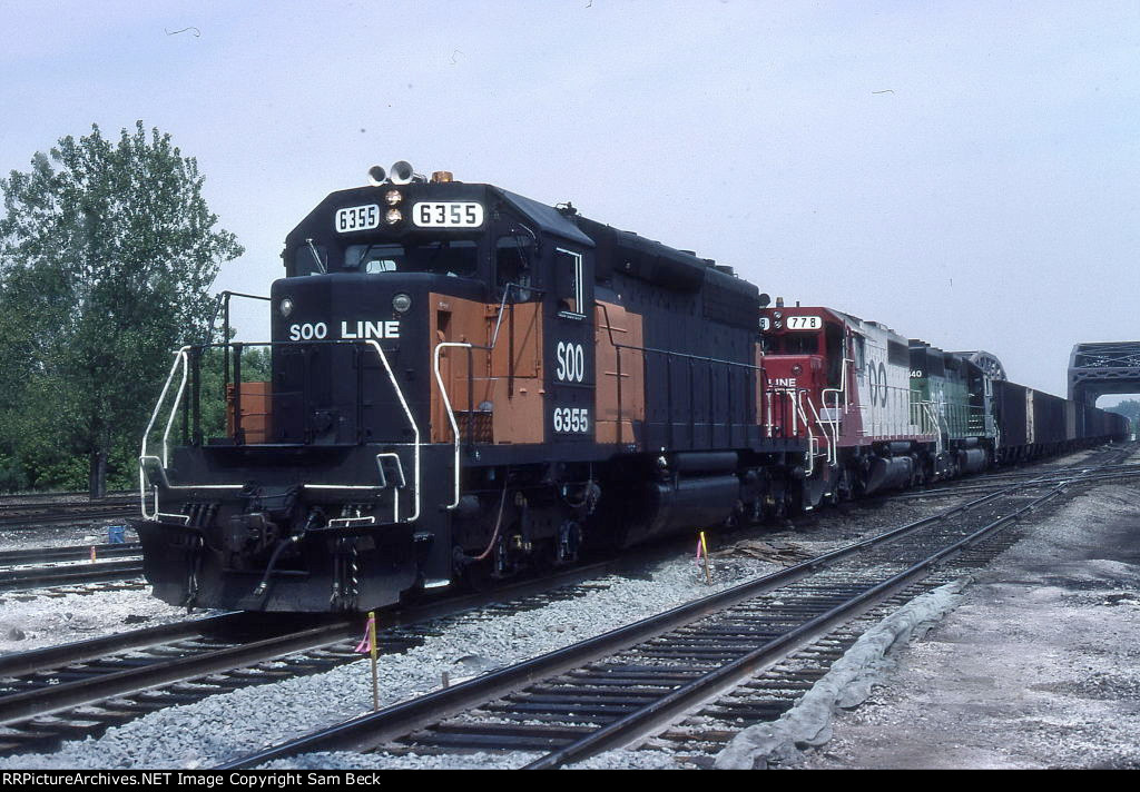 SOO 6355, 778, and EMDX 6340